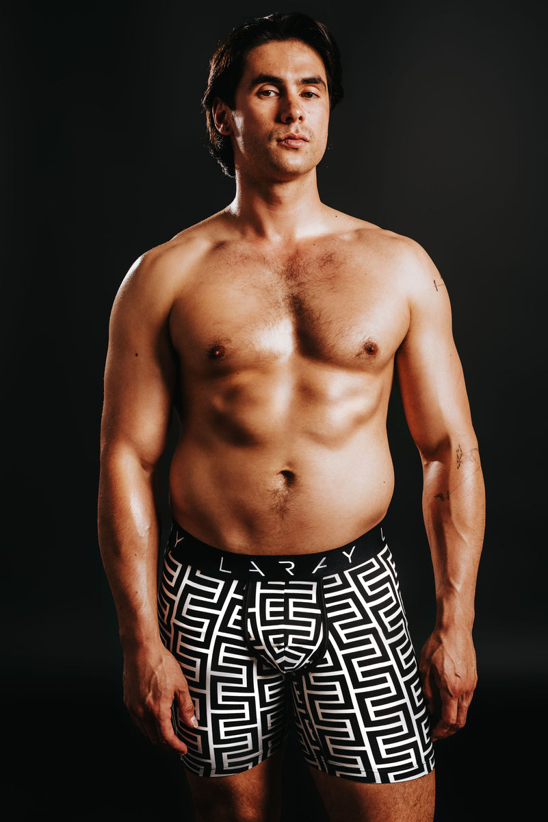Laray Grecian Print Boxer Briefs – LARAY